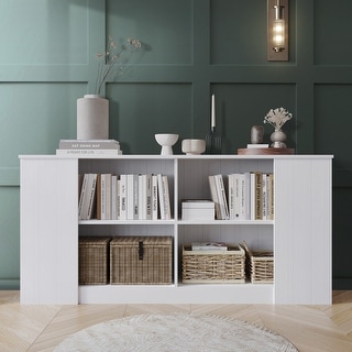 CraftPorch Simple Clean-Lines Wooden Sideboard - Bed Bath & Beyond ...