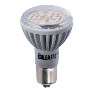 Bulbrite Single 2 Watt Elevator Lamp R12 Single-Contact Bayonet (BA15S ...