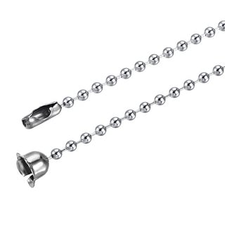 Pull Chain Extension 39.4" Long Beaded Link with Clasp and Pendant ...