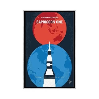 iCanvas "Capricorn One Minimal Movie Poster" by Chungkong Framed - Bed ...