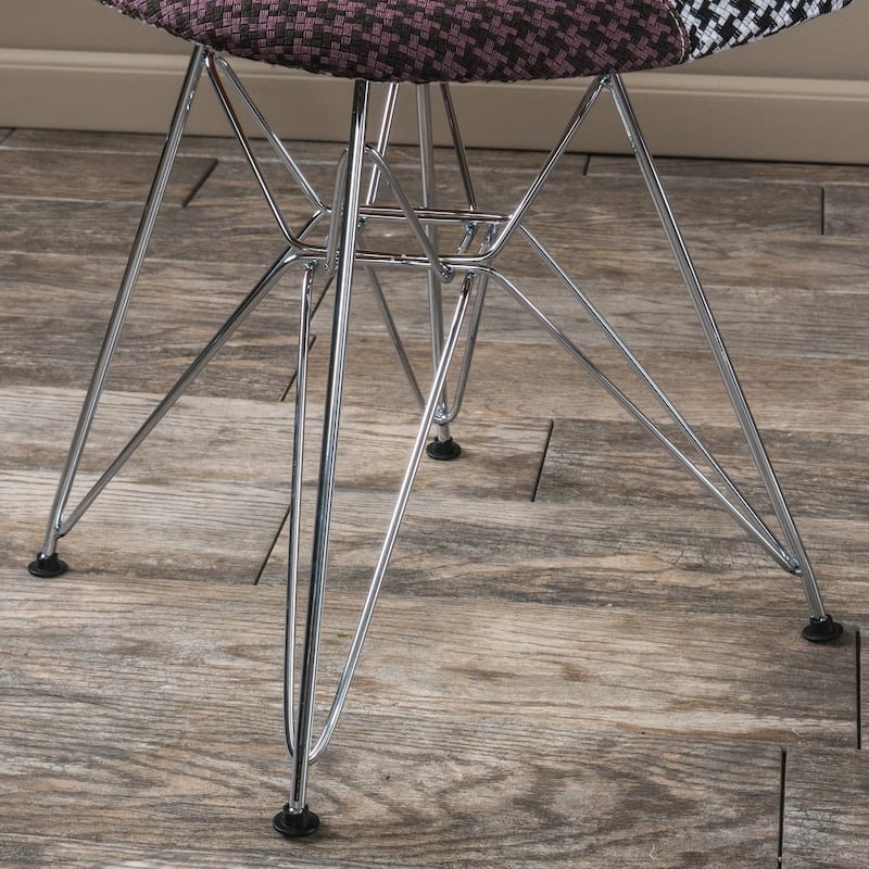 Wilmette Patchwork Fabric Chair by Christopher Knight Home (Set of 2 ...