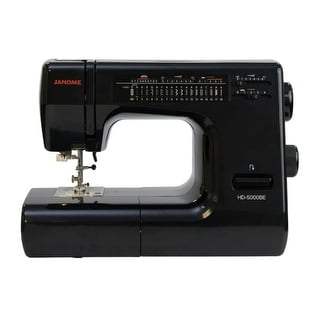 Janome HD 5000 Black Edition Heavy Duty Sewing Machine with Aluminum Body - Bed Bath & Beyond ...