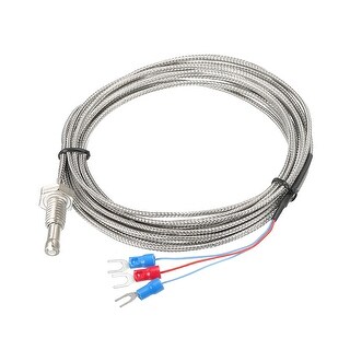 K Type Temperature Sensor M6 Thermocouple 13ft -50 to 200°C(-58 to 392 ...