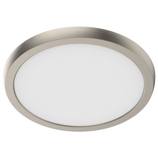 Blink Performer - 11W LED - 9In Square Fixture - Brushed Nickel Finish ...