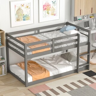 Twin Size Loft Bed With Storage Rack - Bed Bath & Beyond - 38455264