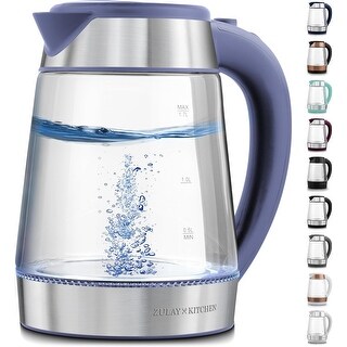 Zulay Kitchen Fast-Boiling Electric Hot Water Kettle with Auto Shut-Off ...