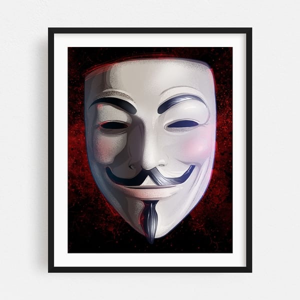 v for vendetta comic poster