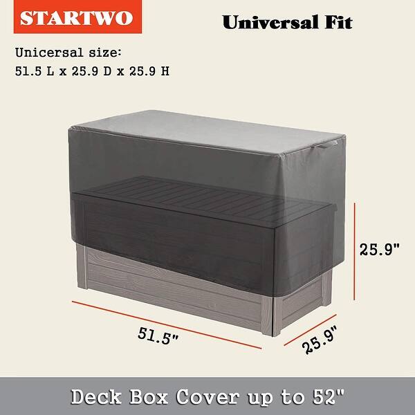 Patio Deck Box Cover Outdoor Storage Box Cover - Bed Bath & Beyond ...