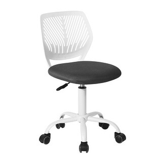 Plastic Task Chair Office Chair for Home Office White - Bed Bath ...