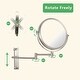 8-inch Wall Mounted Makeup Vanity Mirror - Bed Bath & Beyond - 37421760