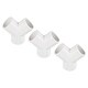 25mm PVC Pipe Fittings 3pcs 3 Way Y Shape Water Joint Connectors ...
