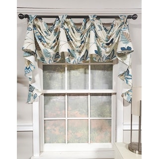 Samanta 3-Scoop Victory Swag - Bed Bath & Beyond - 41114631