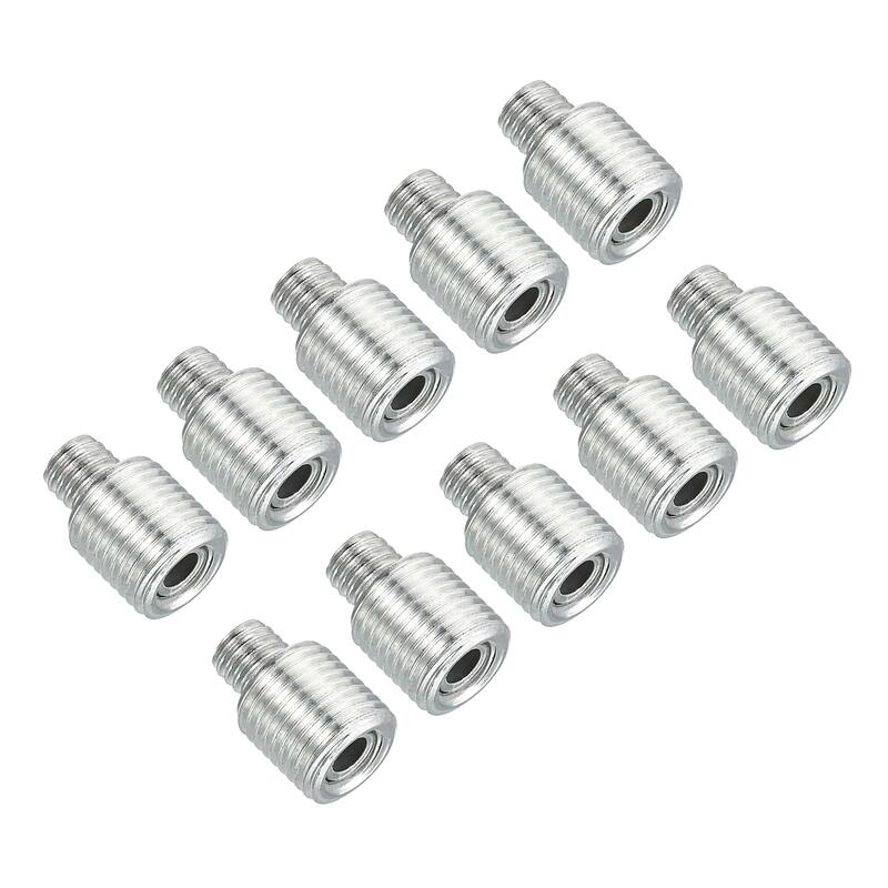 10pcs M10 to M6 Double Male Threaded Reducer Bolt Screw Adapter ...