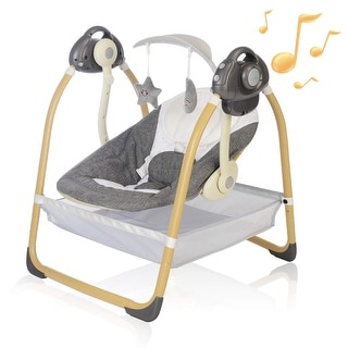 Baby Swings for Infants, Portable Swing for Baby with 6 Motions ...