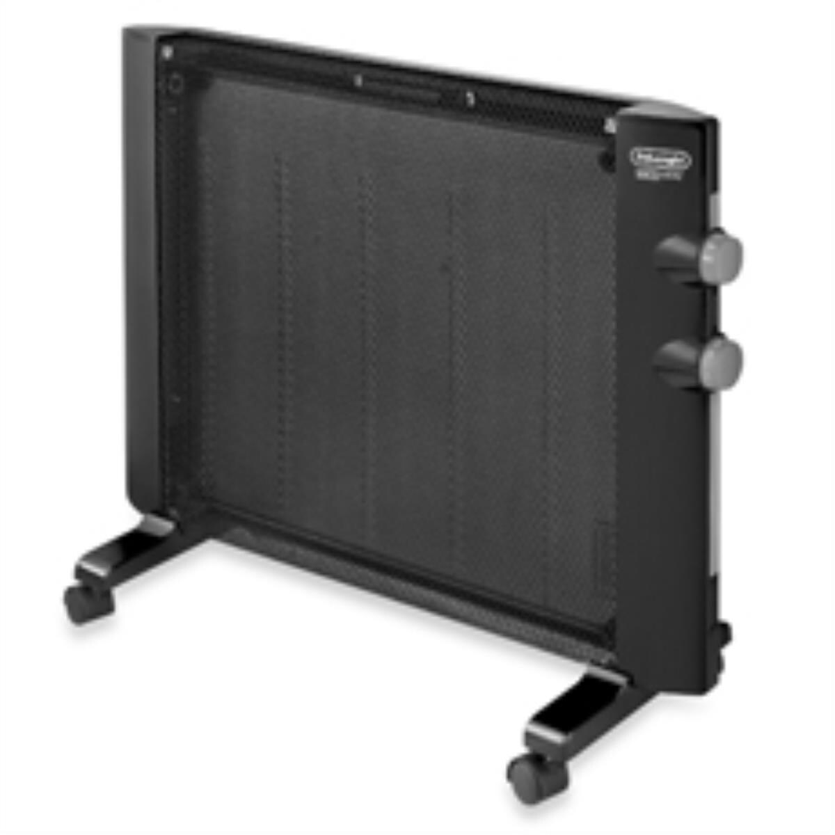 Delonghi HMP1500 Micathermic Flat Panel Space Heater Black Gray Bed Bath Beyond 18659813