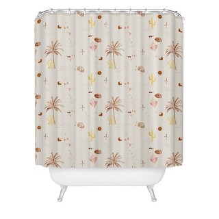 Mieken Petra Designs Boho Summer Vibes Shower Curtain - Bed Bath ...