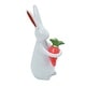 Transpac Ceramic Easter Bunny Set of 2 6.75 in Decorative Clay Objects ...