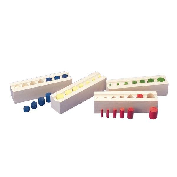 Colored Cylinder Blocks - Bed Bath & Beyond - 16731568