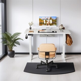 Electric Standing Desk w/Drawer Adjustable Desk Ergonomic Rising Desk ...