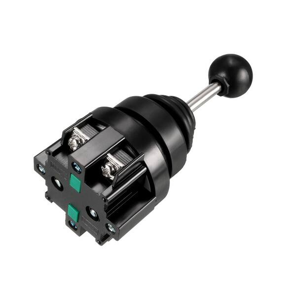 Joystick Switch Controllers 2 Ways 2NO Momentary Type 30mm Panel Mount ...