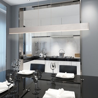 18W Direct Indirect LED Pendant Light Fixture - Bed Bath & Beyond ...