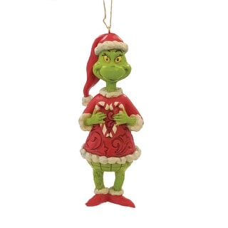 Dr. Seuss The Grinch Holding Candy Cane Ornament - Bed Bath & Beyond ...