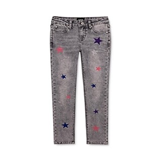 Hudson Kids Sheena Skinny in Bleach Concrete Jeans Gray Size 16 - Bed ...