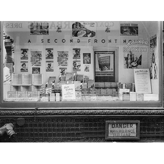 Communist Party USA, Workers' Bookshop Black and White Gallery Wrapped ...