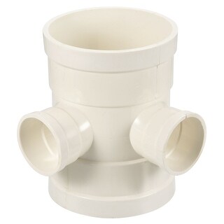 4.68 x 1.95inch Pipe Fitting, 1Pcs Splitter Duct 4 ways Hose Connector ...