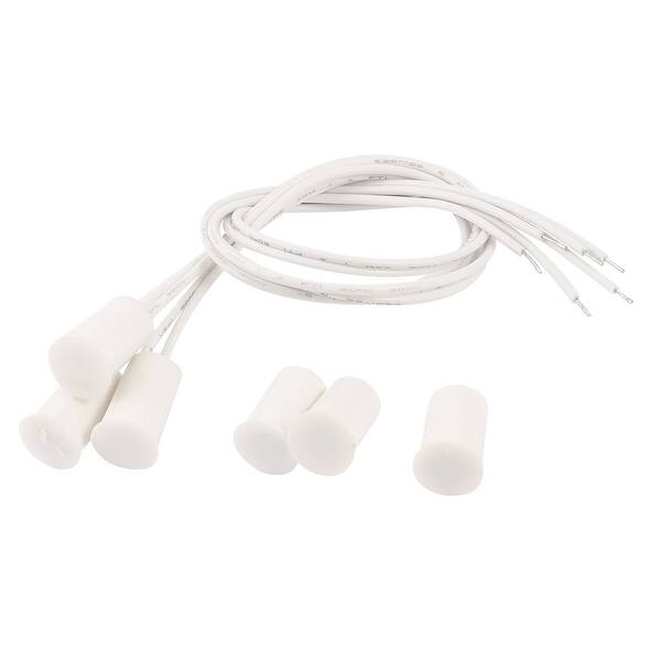 Home Office Door Window Recessed Contacts Magnetic Reed Switch White ...