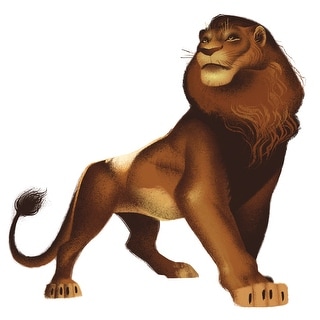 Brown The Lion King Simba Giant Wall Decals by RoomMates - Bed Bath ...