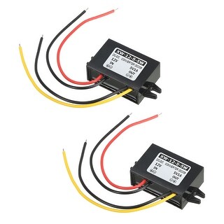 DC 12V to DC 5V 1A 5W Power Converter Regulator Plastic for LED System ...