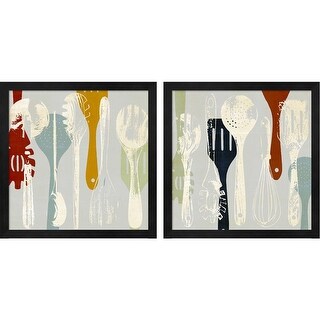 Annie Warren 'Cook's Choice' Framed Art (Set of 2) - Bed Bath & Beyond ...