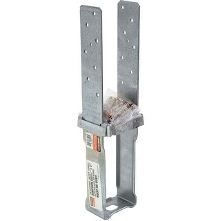 Simpson Strong-Tie 4 In. x 4 In. 12 ga Galvanized Standoff Column Base ...