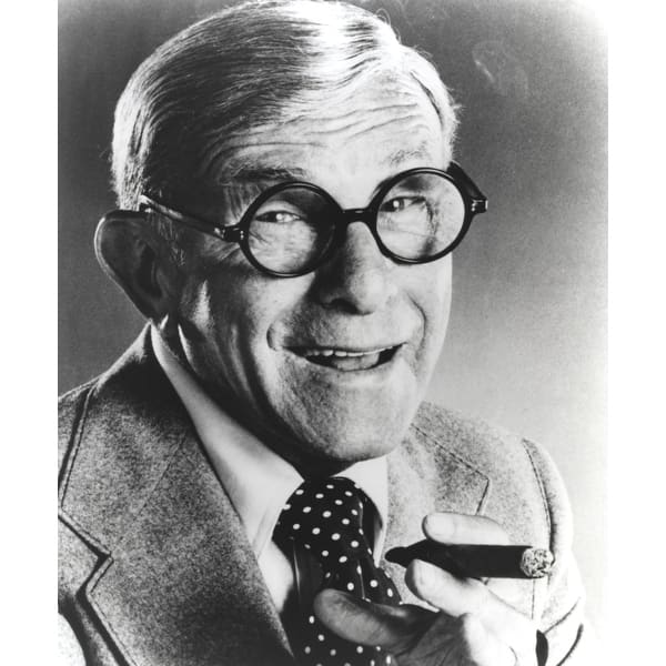 George Burns smoking a cigar Photo Print - Bed Bath & Beyond - 25464111