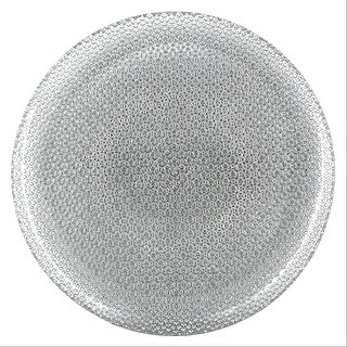 Versatile Gilded Glass Dinnerware with Pebble Pattern and Distressed ...