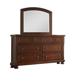 Austin Transitional Style 7-Drawer Dresser Made with Wood - Bed Bath ...