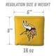 Minnesota Vikings NFL Dual Sided Pro Stop & Slide Cornhole Bags - Bed ...