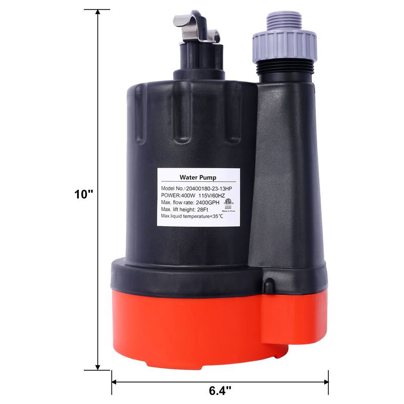 Portable Electric Thermoplastic Utility Pump with 10' Power Cord ...