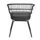 Roomfitters 2-Piece Outdoor Wicker Club Chairs, Transitional Tub ...
