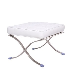 Momei Modern Leather Ottoman Foot Rest - Bed Bath & Beyond - 43146580