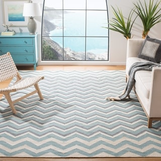 SAFAVIEH Handmade Flatweave Dhurries Krista Modern Wool Rug - Bed Bath ...