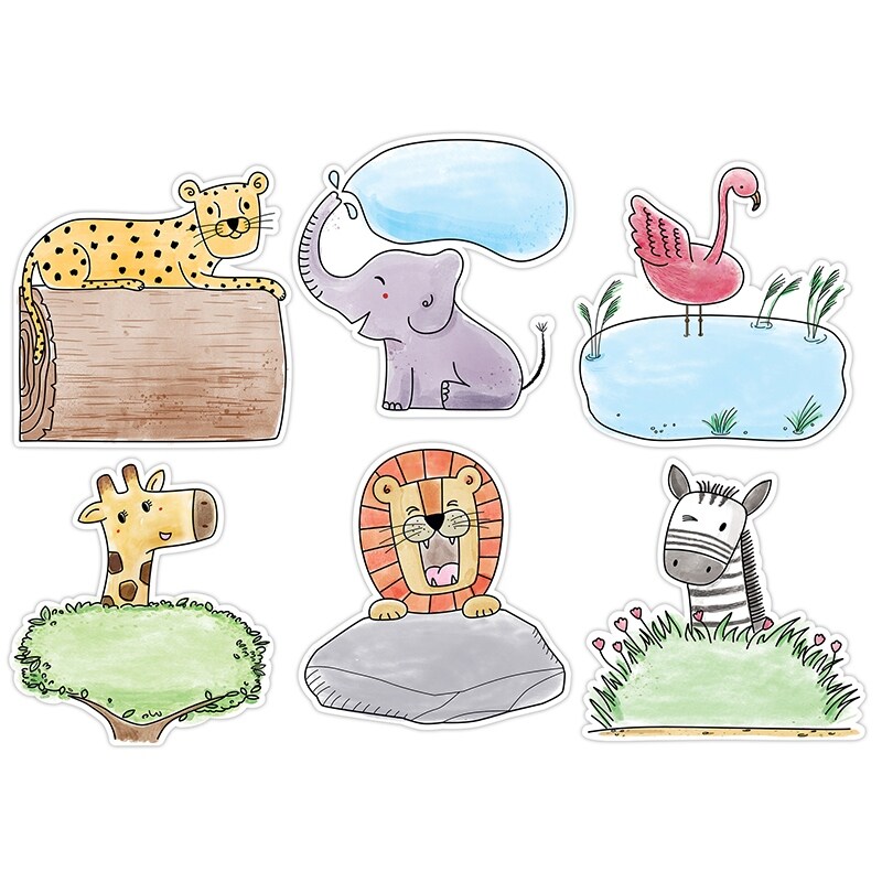 Large Jungle Animal Cut Outs