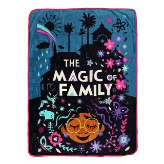 Disney Encanto Family Magic Silk Touch Throw Blaket - Bed Bath & Beyond ...