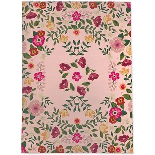 BRIGHT FLORAL Area Rug By Kavka Designs - On Sale - Bed Bath & Beyond ...