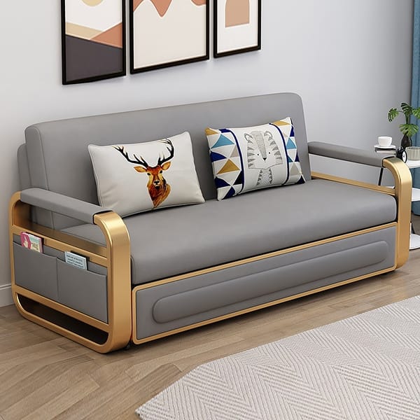 Hansabenne Convertible Sleeper Sofa Bed Sleeper Sofa with Storage ...