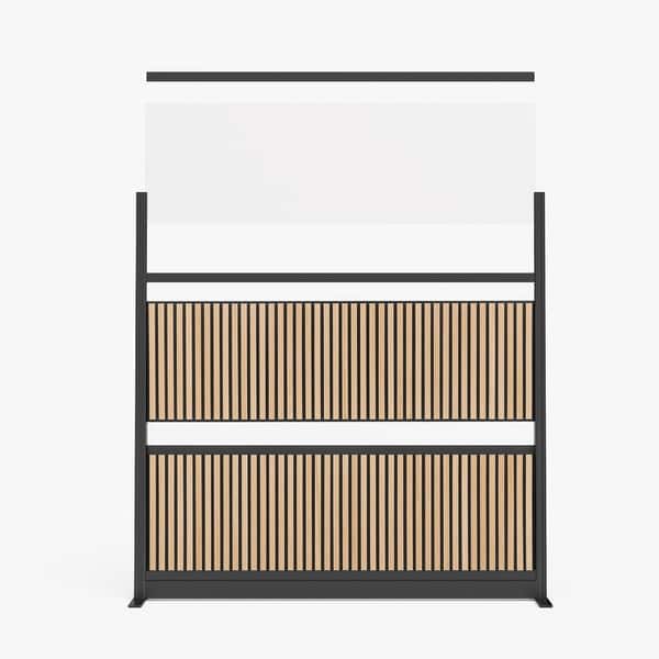 Grove Modular Wall System- Wood & Acrylic Wall - On Sale - Bed Bath ...