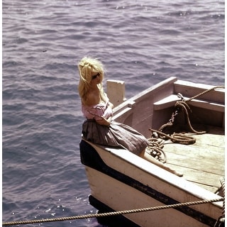 Brigitte Bardot on the set of Contempt Photo Print - Bed Bath & Beyond ...