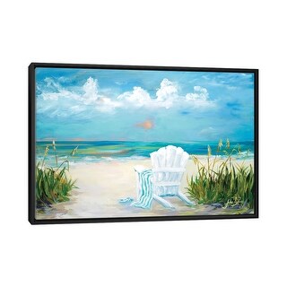 iCanvas "Beach Scene II" by Julie Derice Framed Canvas Print - Bed Bath ...