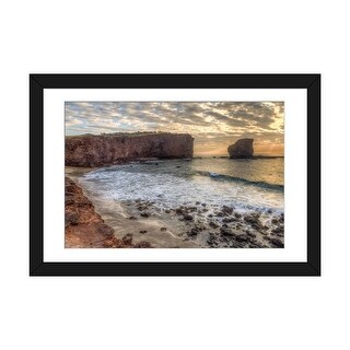 iCanvas "View from beach at Manele Bay of Puu Pehe at sunrise, South ...